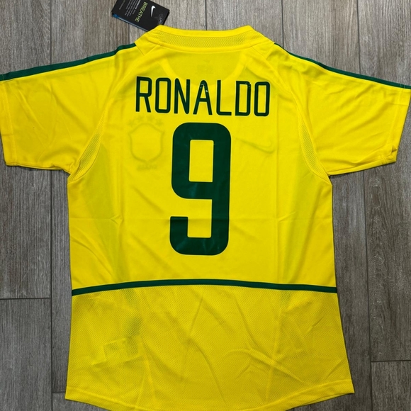 Nike | Shirts | Brazil Retro Ronaldo 9 | Poshmark